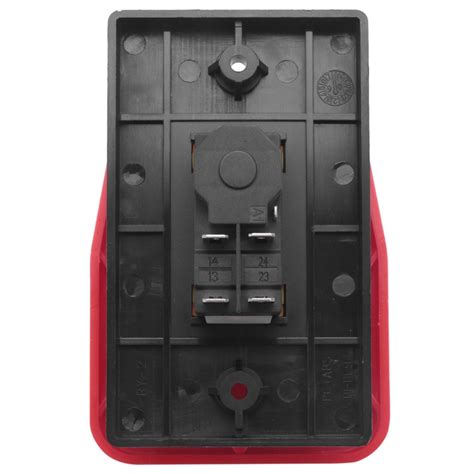 X Off On Red Cover Emergency Stop Push Button Swi Vicedeal