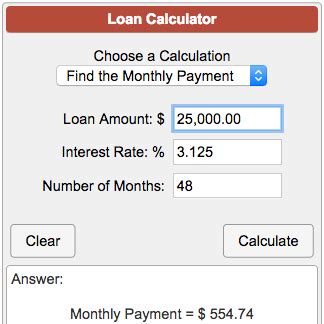 Loan Calculator