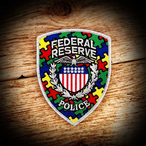 Federal Reserve Police Department Autism Fundraiser Authentic