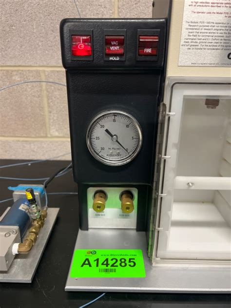 Bio Rad Model Pds 1000he Biolistic Particle Delivery System For Sale