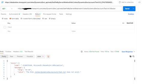 how to download a file from sharepoint via rest api postman
