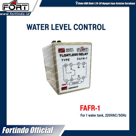 Floatless Relay Water Level Control Fafr 1 Fort Fortindo Id