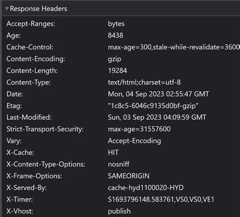 Exploring Aem Request And Response Headers Analysis Of Browser Cdn