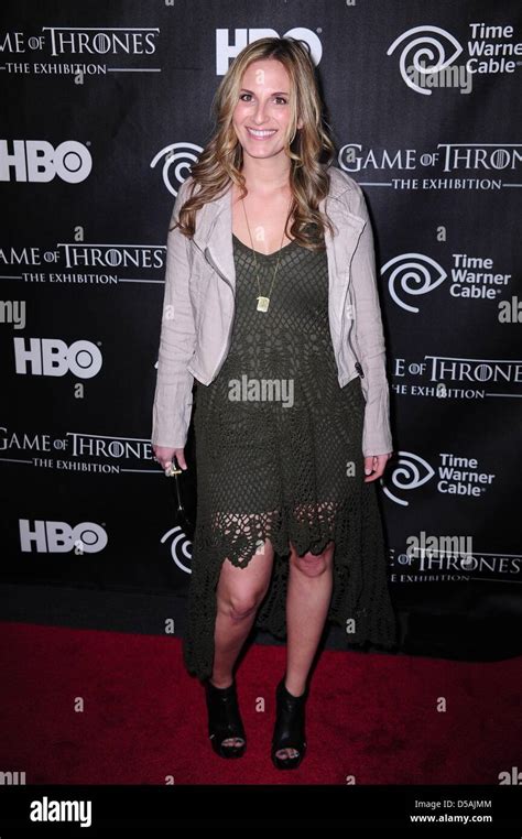 New York Usa 27th March 2013 Melissa Bushell At Arrivals For Game Of