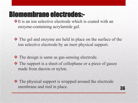 Ion Selective Electrodes Pptx