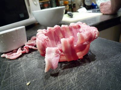 Cheffervescence Adventures In Culinary Research The Bacon Cock Bacock