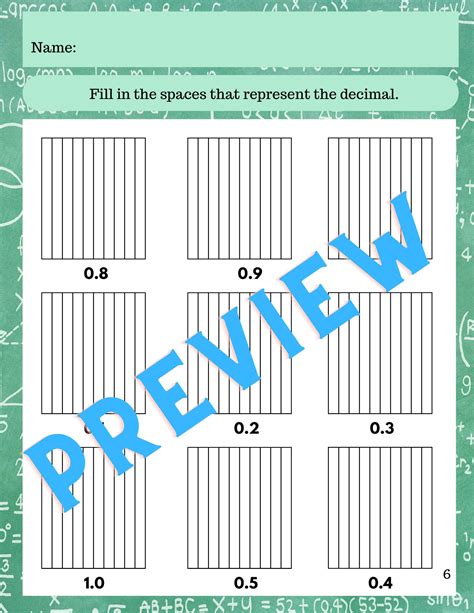 Reading And Writing Decimals 5th6th Middle School Math Worksheets Made