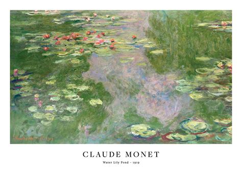 Monet Water Lily Pond Poster Konstposter Hos