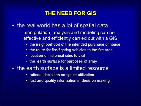 What Is Gis Gis Some Definitions Gis May
