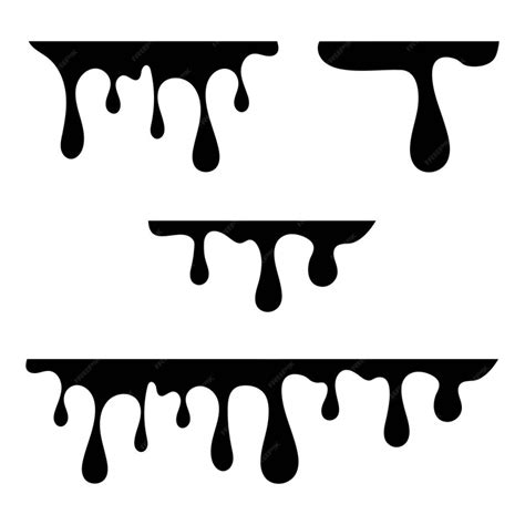 Premium Vector Ink Drop Vector Icon Design