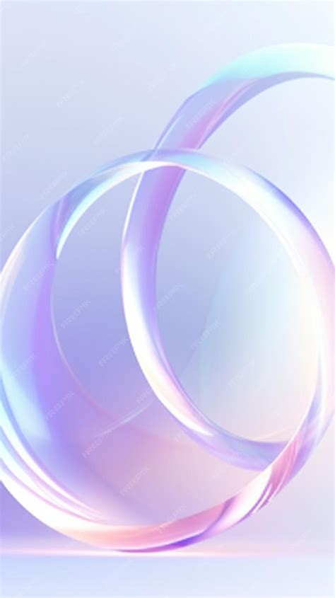 premium ai image abstract 3d rendering of a curved object with a