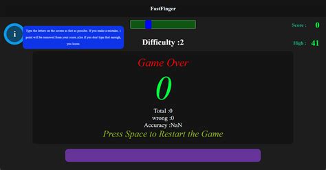 Github Sreejithksgupta Fastfingers