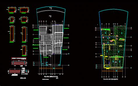 Beam And Vault Dwg Block For Autocad • Designs Cad