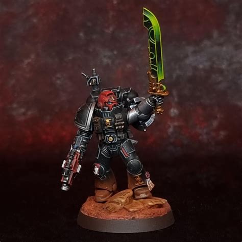Completed Deathwatch Veteran With Xenophase Blade Rwarhammer40k