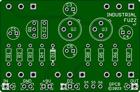 Gbof The Best 16 Project Fuzz Pcb Guitarpcb