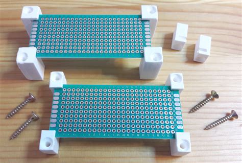 Pcb Mounting Corners With Screw Holes By Werner Xxx Download Free Stl Model