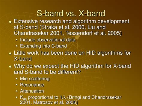 ppt development of a fuzzy logic x band hydrometeor identification