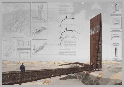 Architecture Project Perforated Steel Structures Embracing Hot Springs In Volcanic Landscape