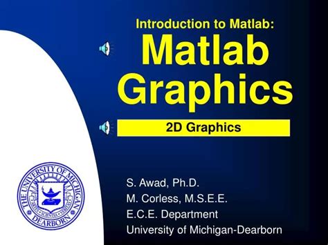 Ppt Matlab Graphics Powerpoint Presentation Free Download Id4845326