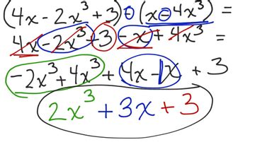 Simplifying A Polynomial Educreations