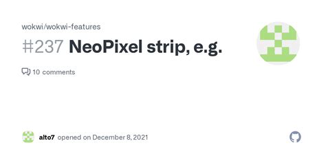 NeoPixel Strip E G Issue Wokwi Wokwi Features GitHub