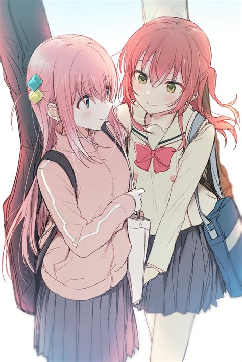 Gotoh Hitori And Kita Ikuyo Bocchi The Rock Drawn By Kirisawa Saki Danbooru