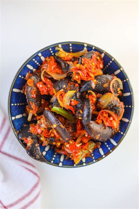 Nigerian Peppered Snail Recipe