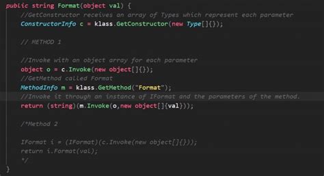 csharp trying out reflection in c feels so much more intuitive than in java devrant
