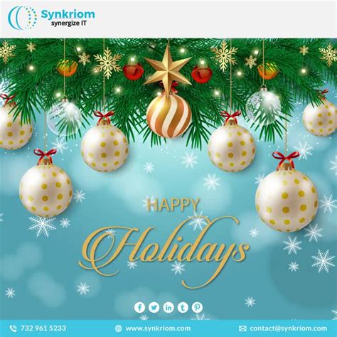Synkriom On Linkedin Merrychristmas Synkriom Happyholidays Festivaltime Seasonsgreetings…