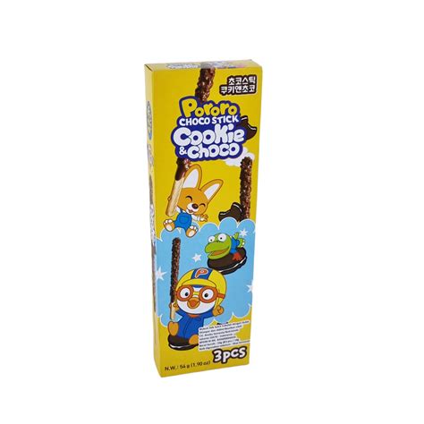 Jual Pororo Choco Stick Cookie And Choco Netto 54gr Shopee Indonesia