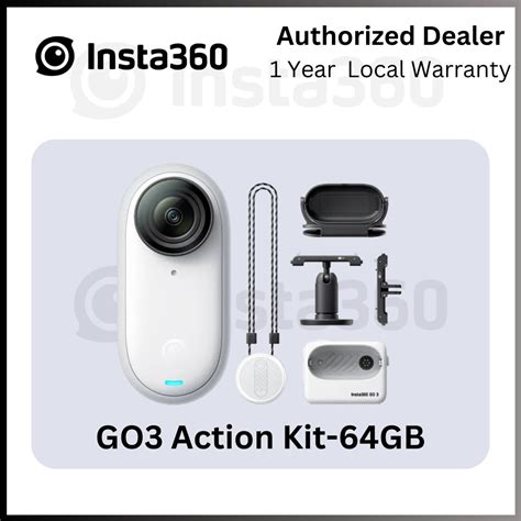Insta360 GO3 GO 3 64GB Standalone Action Kit Photography Cameras On Carousell