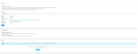1 Click Upgrade From Version 1724 1760 Fail And Prestashop Not