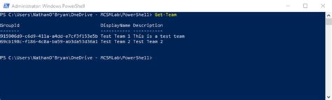 Powershell For Teams Reporting
