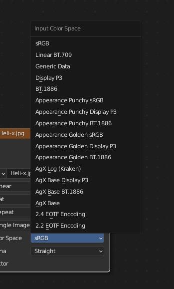 Working In AGX Color Management Basics Interface Blender Artists