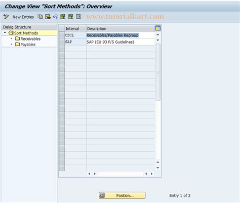 Obbu Sap Tcode C Fi Maintain Table T044k List
