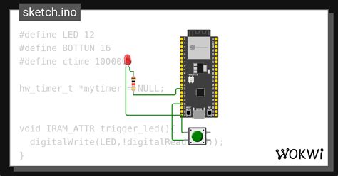 Wokwi Online ESP32 STM32 Arduino Simulator