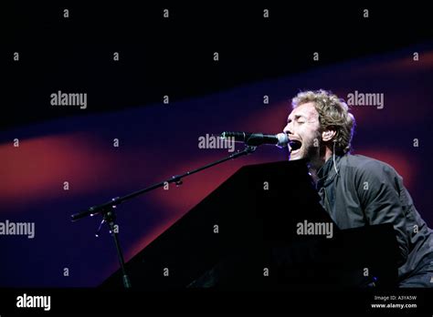 Chris Martin And Coldplay Perform On The Pyramid Stage Hi Res Stock
