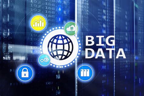 Premium Photo Big Data Analysing Server Internet And Technology