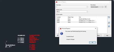 Weird Find And Replace Problem Autodesk Community