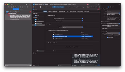 Swift Add Ios Widgets To The Macos Target Stack Overflow