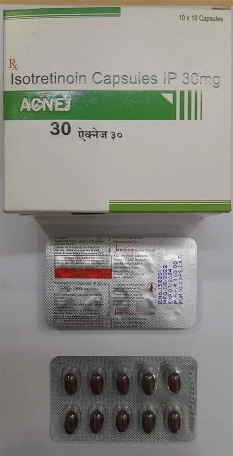 30mg Isotretinoin Capsules Packaging Type Strips At ₹ 350stripe In Umred