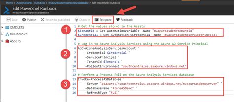 Processing Azure Analysis Services Using Azure Automation Mark