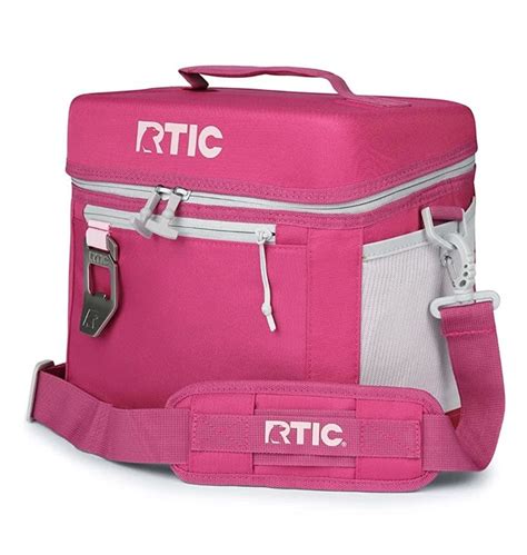 Rtic 15캔 에브리데이 쿨러 부드러운 양면 휴대용 단열 쿨링 점심 해변 음료 여행 캠핑 피크 티몬