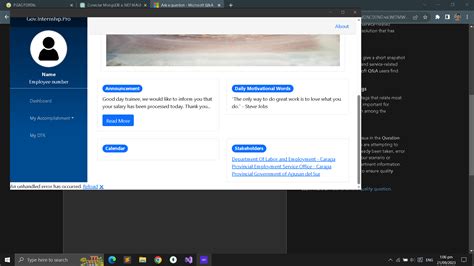 How To Fix The An Unhandled Error Has Occured Reload X Microsoft Qanda