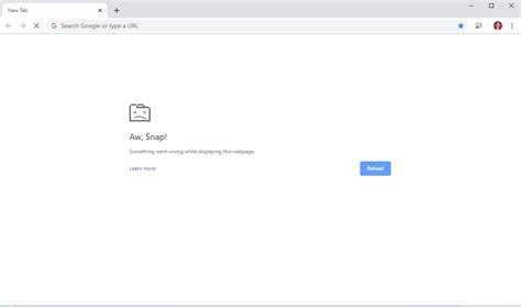 how to fix aw snap error on chrome browser life on network