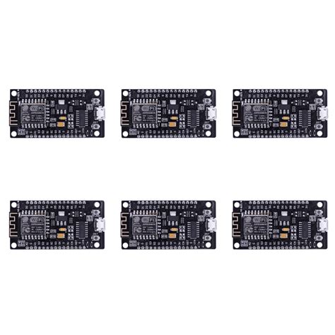 6uds Esp8266 Módulo Wifi Ch340 Placa De Desarrollo Programable