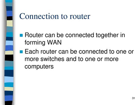 Computer Network Technology Wide Area Network (WAN) Technology - ppt ...