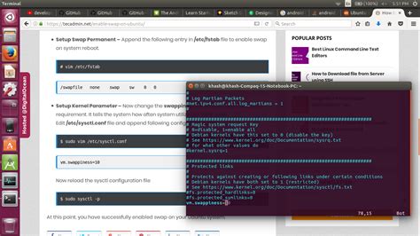 Ubuntu 1704 Why Is My Swap File Not Being Used Ask Ubuntu