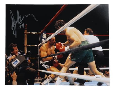 Gerry Cooney Signed 11x14 Photo Inscribed 54 Jsa Pristine Auction