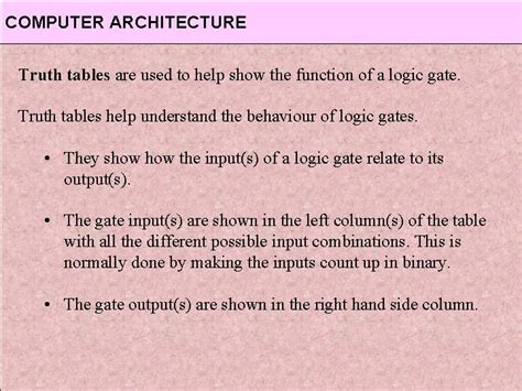 Logic Gates Introduction To Logic Gates Boolean Functions